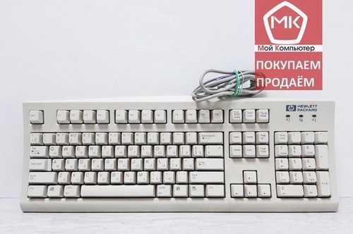 Оригинальная ретро клавиатура HP PS/2