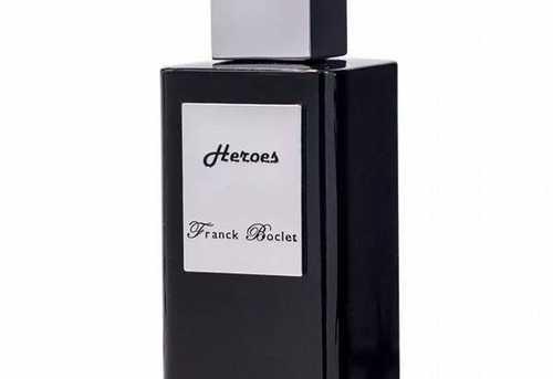Franck boclet heroes 100ml parfume tester