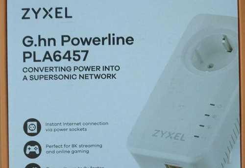 Комплект сетевых адаптеров Powerline Zyxel PLA6457