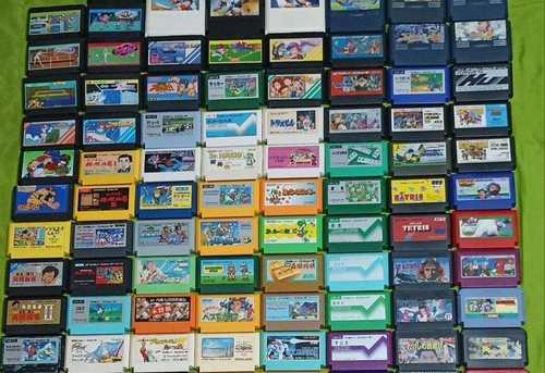 Famicom картриджи и дискеты