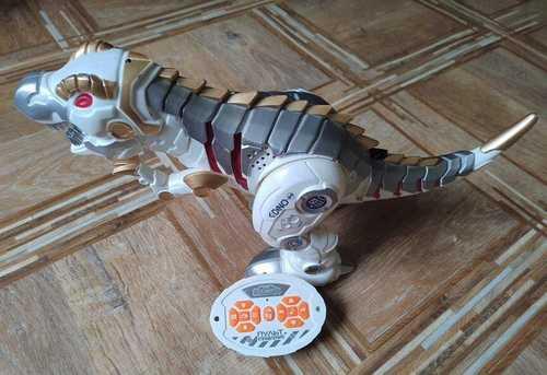 Интерактивная игрушка динозавр подарок на нг