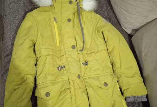 Куртка зимняя для девочки размер 134