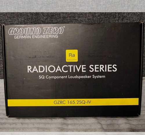 Акустика 2х компонентная Ground Zero gzrc 165.2SQ