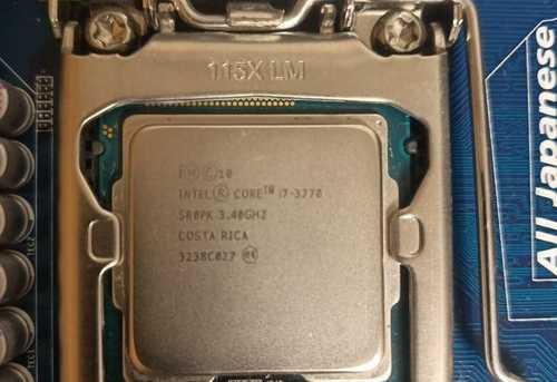 Intel core i7 3770, материнская плата GA-H77M-D3H
