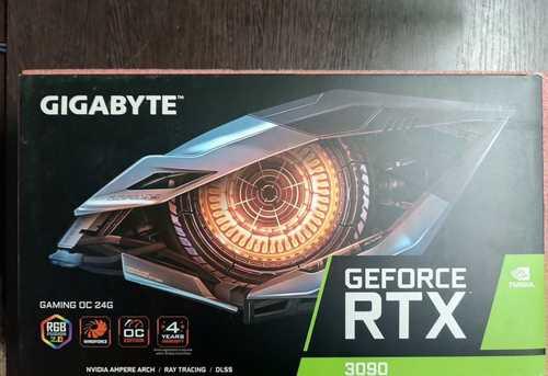 Gigabyte RTX 3090 gaming OC 24Gb с гарантией