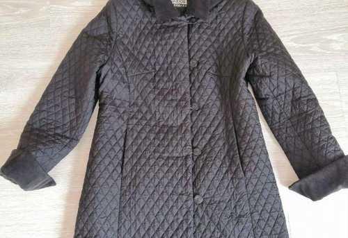 Пальто женское стеганое демисезонное 46-48 размер