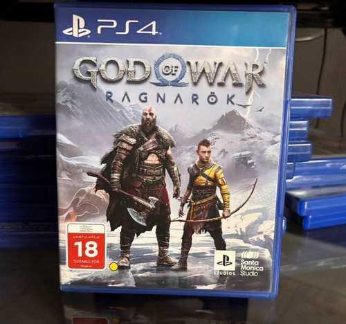 God of war ragnarok ps4 русская озвучка диск