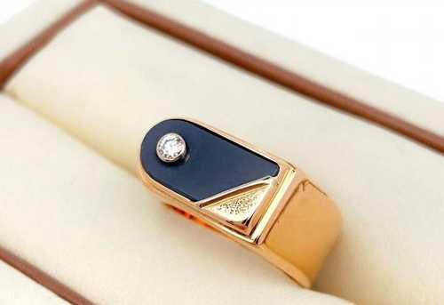 Золотое кольцо с бриллиантом 585пр. размер: 16,7