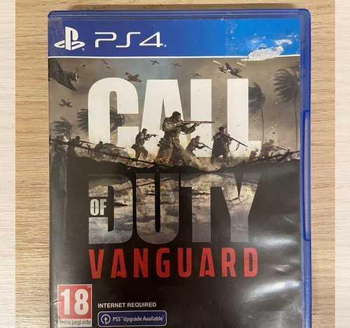 Call of duty vanguard ps4 диск