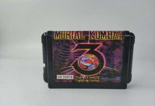 Картридж с игрой Mortal Kombat 3 (Ultimate) - Sega