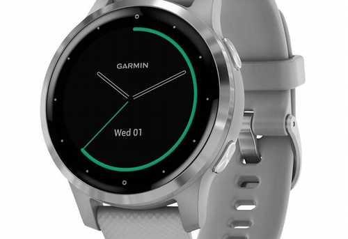 Умные часы Garmin vvoactive 4S, «серебристый/серый