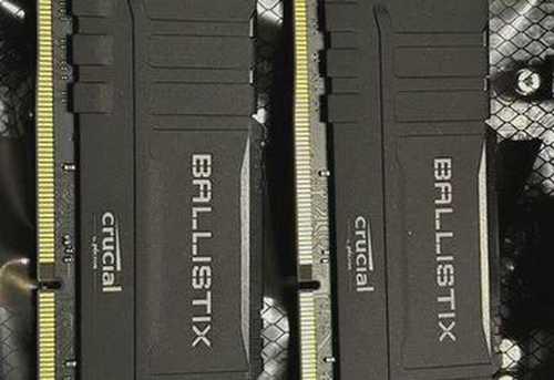 Crucial Ballistix 32 гб DDR4 3000 CL16