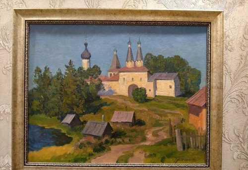 Картина Гришин Г.П. "Ферапонтов монастырь"