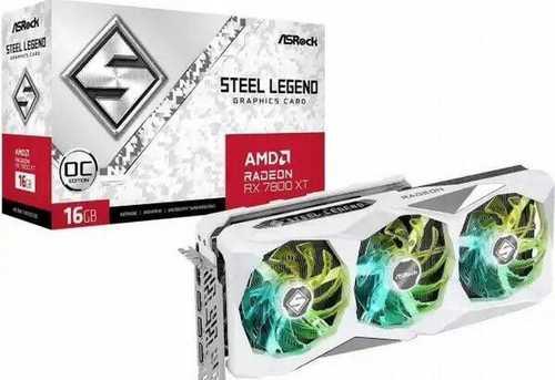 Asrock Radeon RX 7800 XT Steel Legend 16 гб gddr6