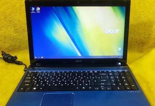 Ноутбук Acer Aspire 5750G i3-2350M / 8Gb /SSD+HDD