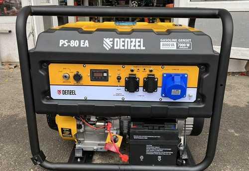 Генератор бензиновый Denzel PS 80 EA 8 кВт