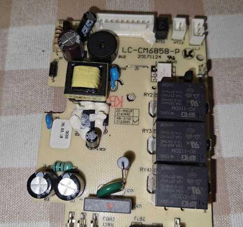 Плата силовая lc-cm6858-p кофеварка polaris