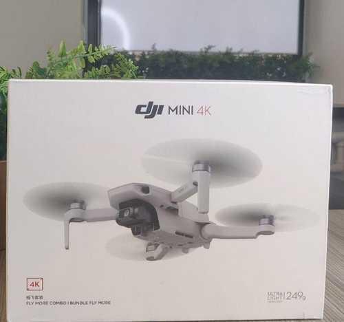 Квадрокоптер DJI mini 4k Fly More Combo