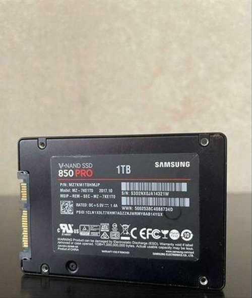 Жесткий диск Samsung 950 pro 1tb