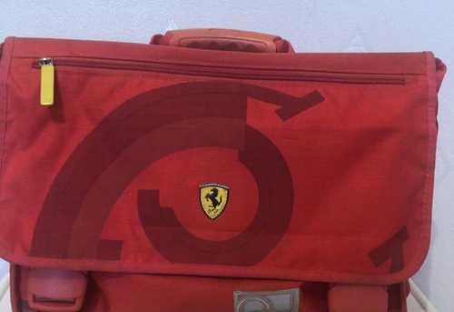 Портфель рюкзак школьный Ferrari. Оригинальный