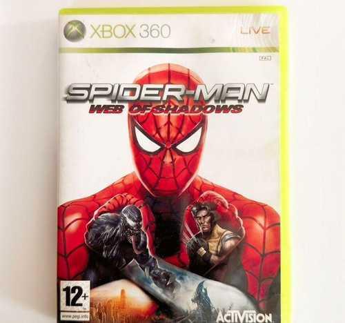 Spider Man web of shadows xbox 360 лицензия