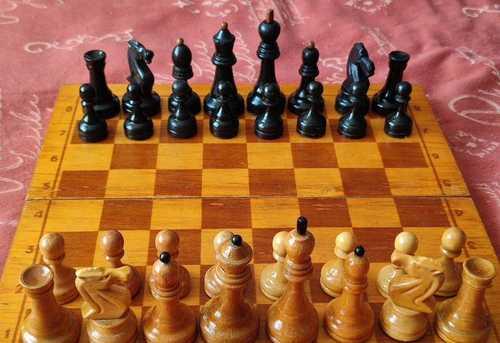 Шахматы большие турнирные с утяжелителями,40-40см