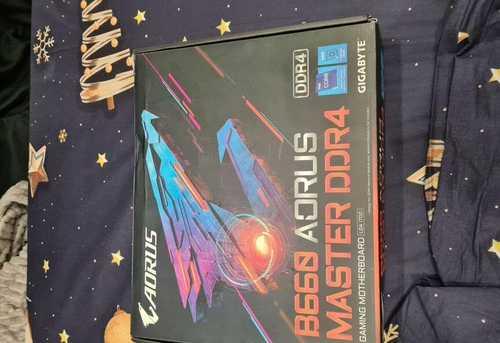 Материнская плата lga 1700 b660 aorus master DDR 4