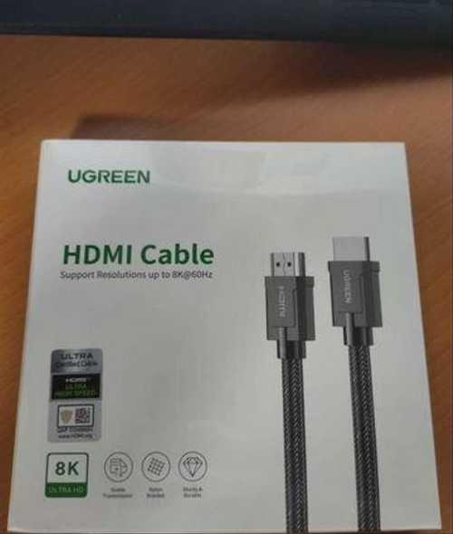 Ugreen hdmi 2.1 8k Ultra High Speed 2м