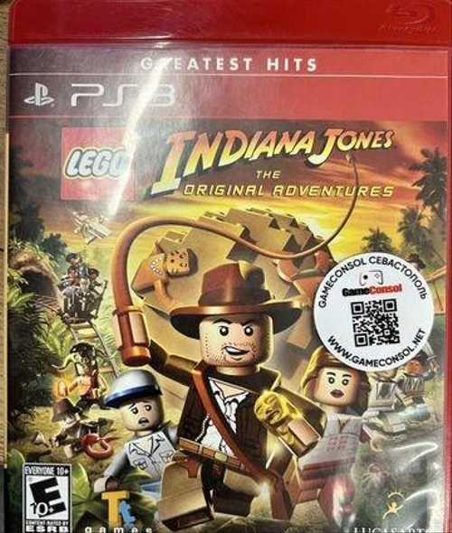 Lego Indiana Jones диск для PS3 б/у