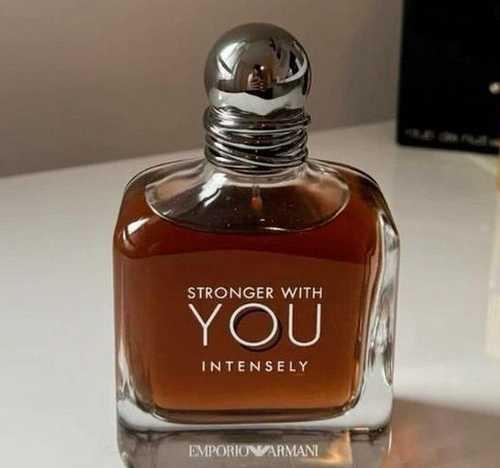 Armani stronger with you intensely распив