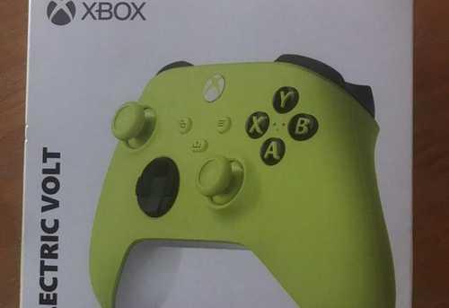 Геймпад Microsoft Xbox Electric Volt зеленый