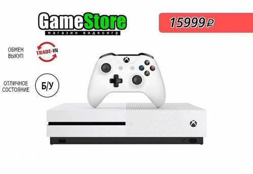 Xbox One S 500Gb Белая (3) Игровая приставка б/у