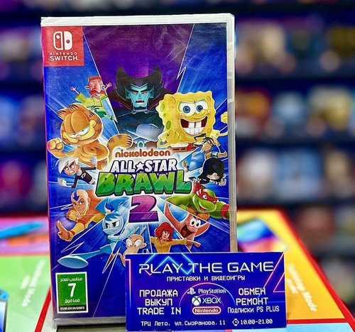 Nickelodeon All star brawl Nintendo Switch (new)