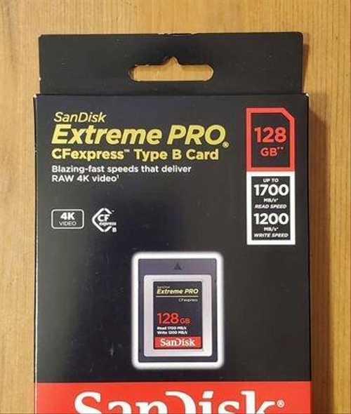 Карта памяти SanDisk CFexpress Type B