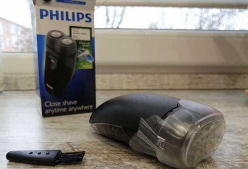 Электробритва Philips на батарейках компактная