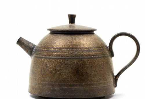 Чайник «Колокол», керамика и глазурь, 140-160 мл