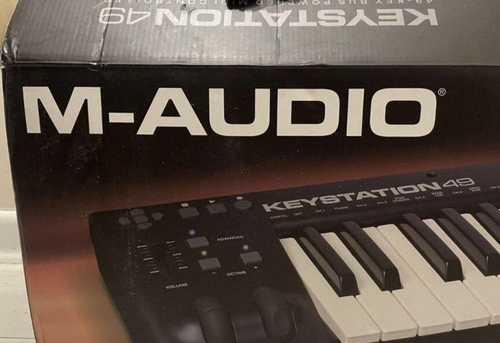 M Audio key station миди клавиатура на 49 клавиш