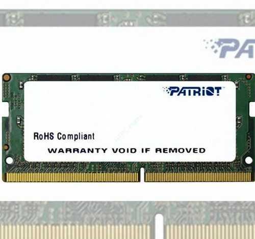 Модуль памяти Patriot SO-dimm DDR4 8Gb 2133MHz PC4