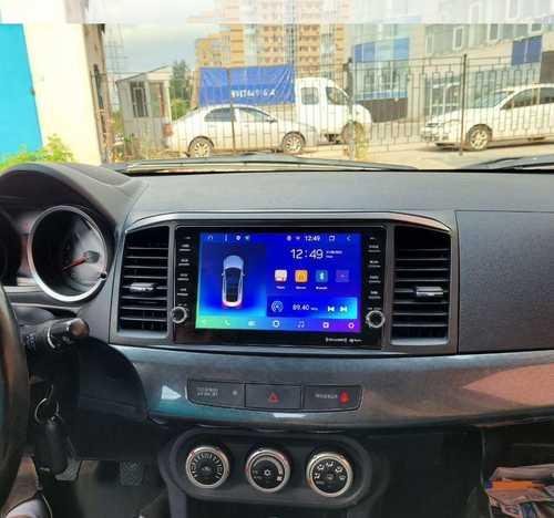 Android магнитола 8 дюймов для Mitsubishi Lancer X