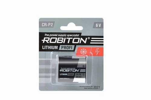 Батарейка литиевая Robiton Lithium Profi (CR-P2, D