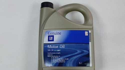 Масло моторное GM Dexos 2 5W-30 95599405
