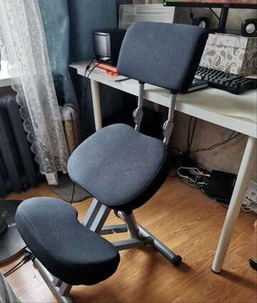 Коленный стул smartstool со спинкой