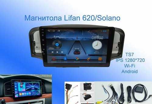 Магнитола android Lifan Solano 2+32 IPS