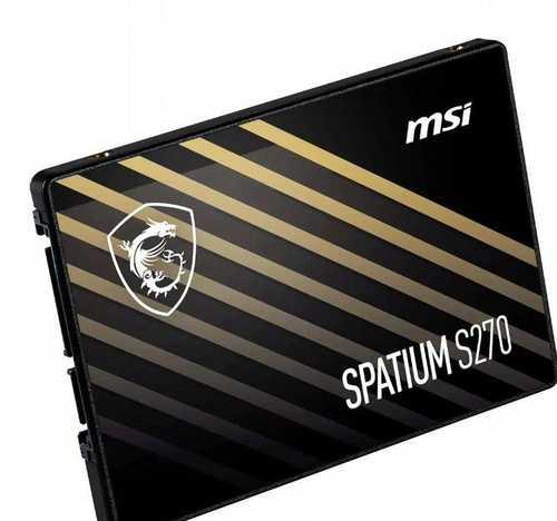 SSD накопитель MSI Spatium S270 240гб, 2.5", SATA