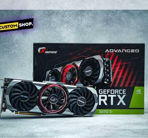 ColorFul RTX 3070 Ti iGame Advanced OC 8Gb