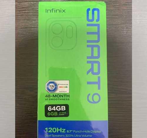 Infinix Smart 9, 3/64 ГБ