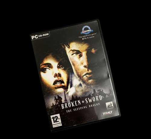 Broken Sword: The Sleeping Dragon лицензия DVD-box