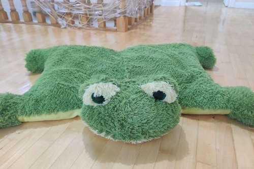 Плюшевый прикроватный детский коврик Крокодил