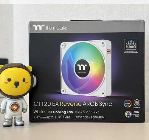 Thermaltake CT120 EX Reverse argb CL-F194-PL12SW-A