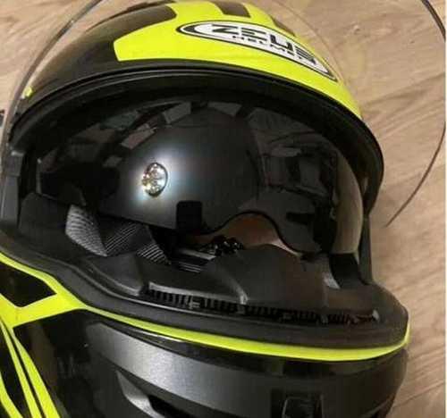 Мотошлем Helmet Zeus в идеальном состоянии